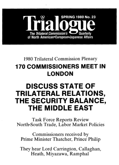 Task Force Report 8: The Crisis of Democracy - The Trilateral Commission
